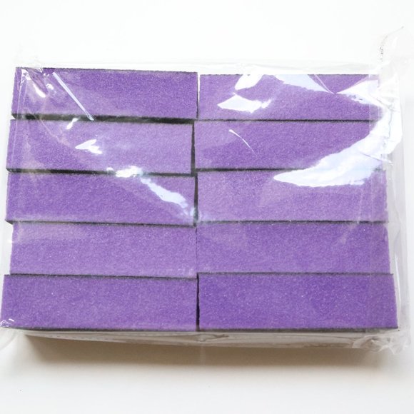 Skincare | 1 Pack Purple Nail Buffers | Poshmark